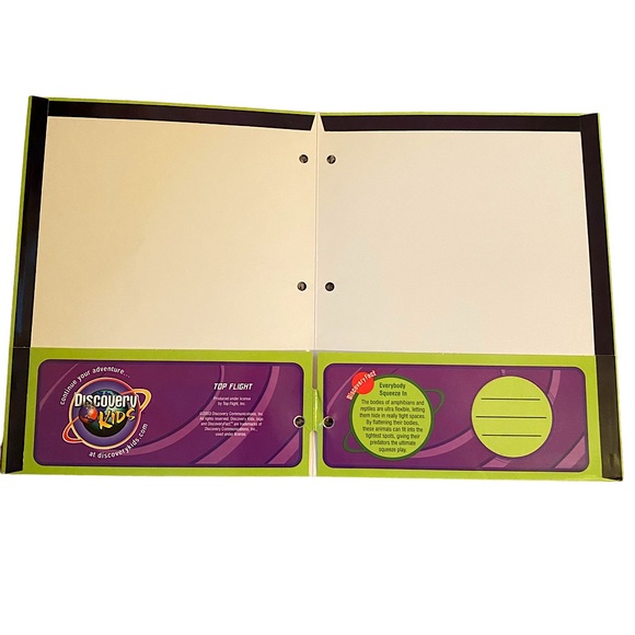 Mead | Office | Vintage Rare Y2k Folders Garfield Spiderman Discovery ...